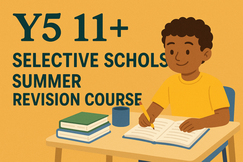 Y5 11+ Selective Schools Summer Revision Course - Star Gleam Education